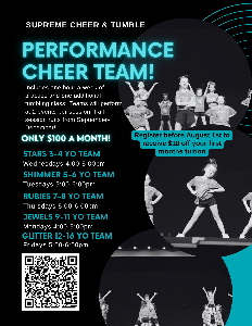 Supreme Cheer and Tumble Home