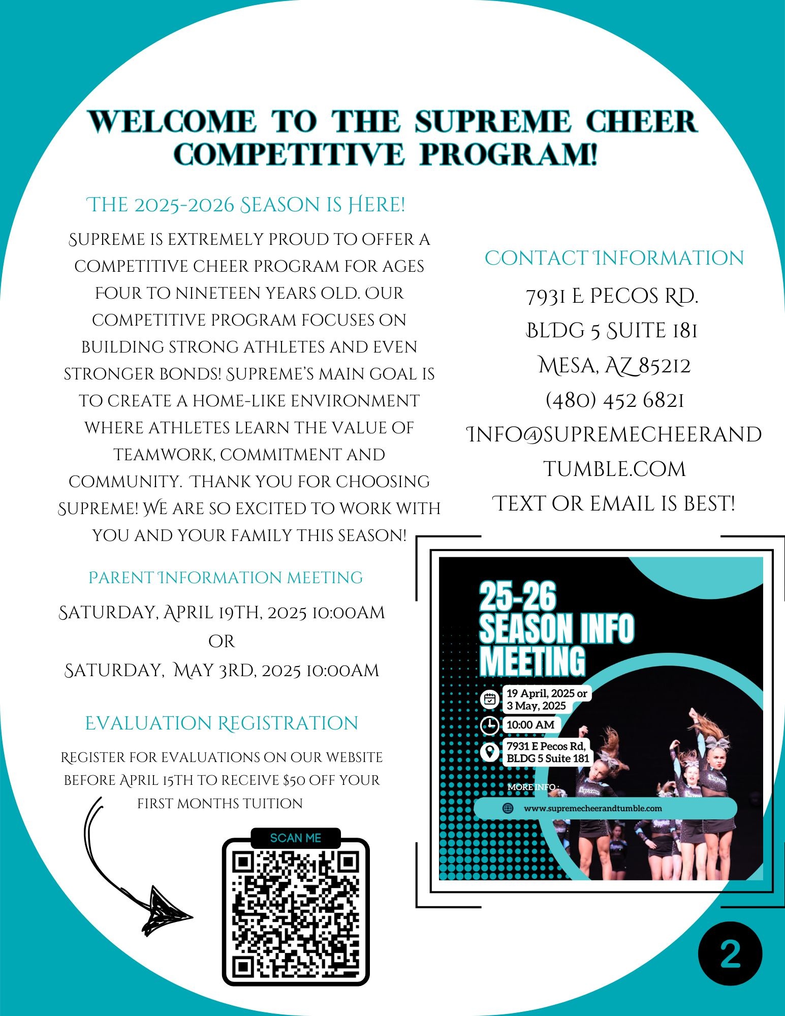 Supreme Cheer and Tumble - Competitive Cheer