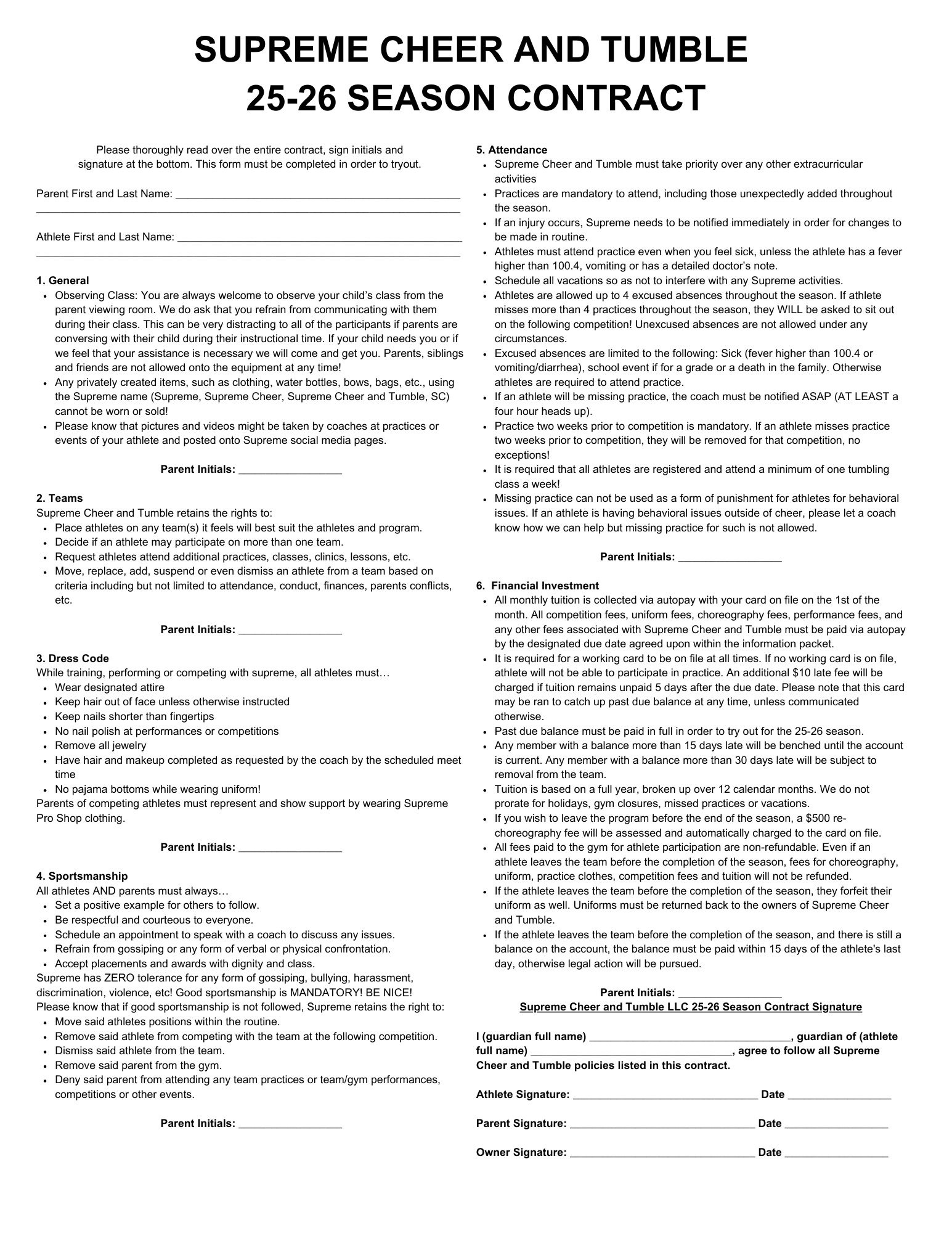 Supreme Cheer and Tumble - Competitive Cheer